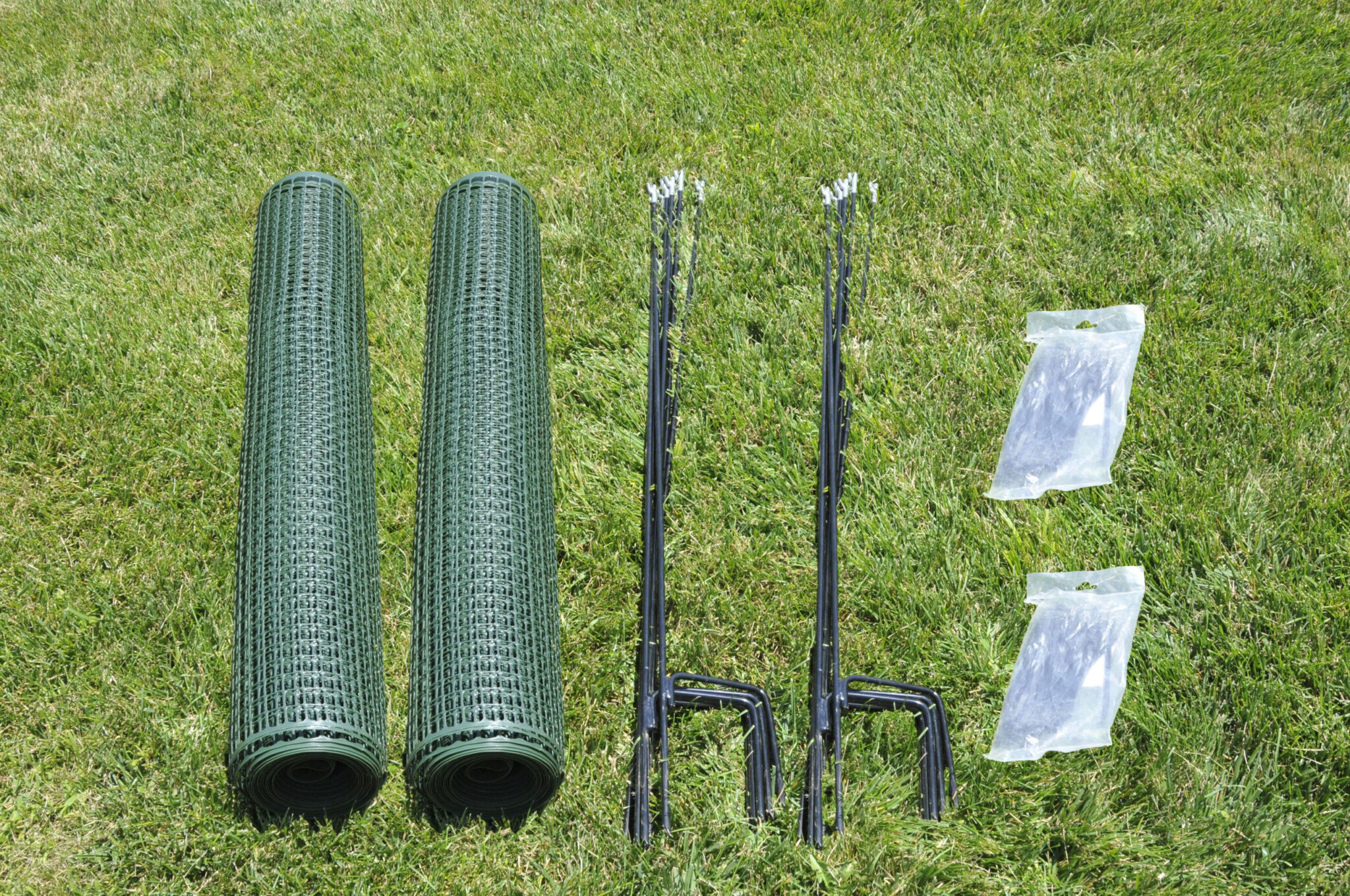 Temporary Fencing with One Step Fencing's no tools, quick assembly ...